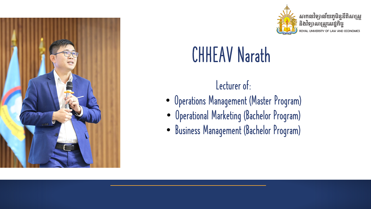 CHHEAV Narath - Dual Degree Programs