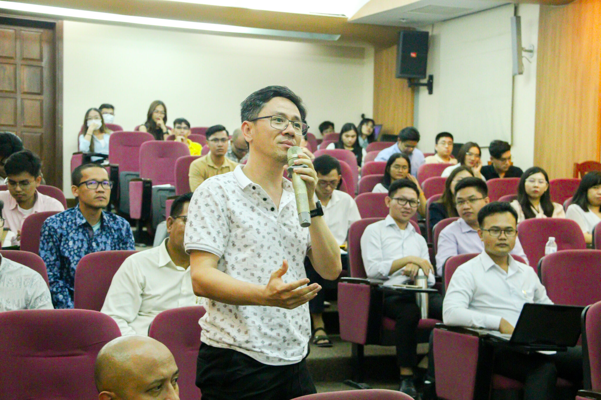 RULE Dual Degree Program in Law Hosts H.E. Prof. Sok Siphana for a Lecture on the Modern Legal ...